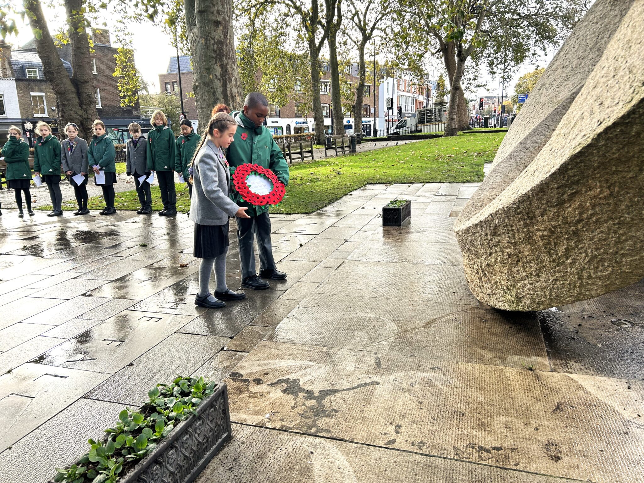 Pupils Take Part in Remembrance Ceremony | The Gower School